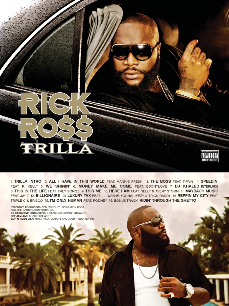 Rick Ross Digital Booklet Trilla | PDF