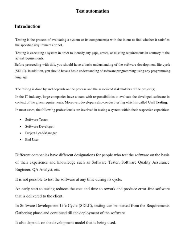 Testing Fundamentals | PDF | Software Testing | Usability