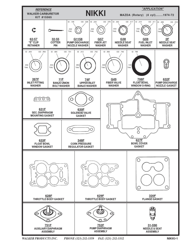 Nikki | PDF | Carburetor | Valve