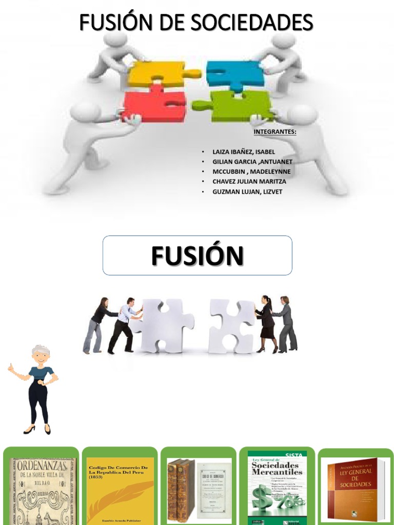 Comercial Diapositivas Fusión y Escision | PDF | Business