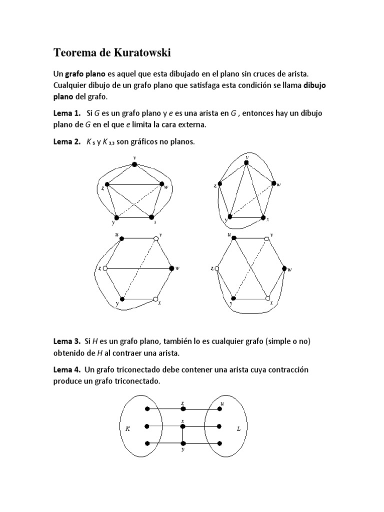 Teorema de Kuratowski | PDF