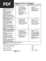 Sample Performance Monitoring and Coaching Form | PDF | Rubric ...