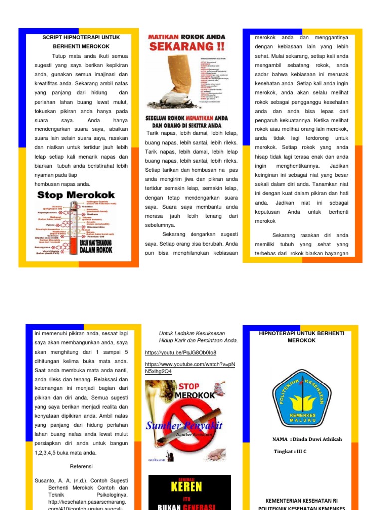 Hipnoterapi Efektif Berhenti Merokok | PDF | Pengembangan Diri