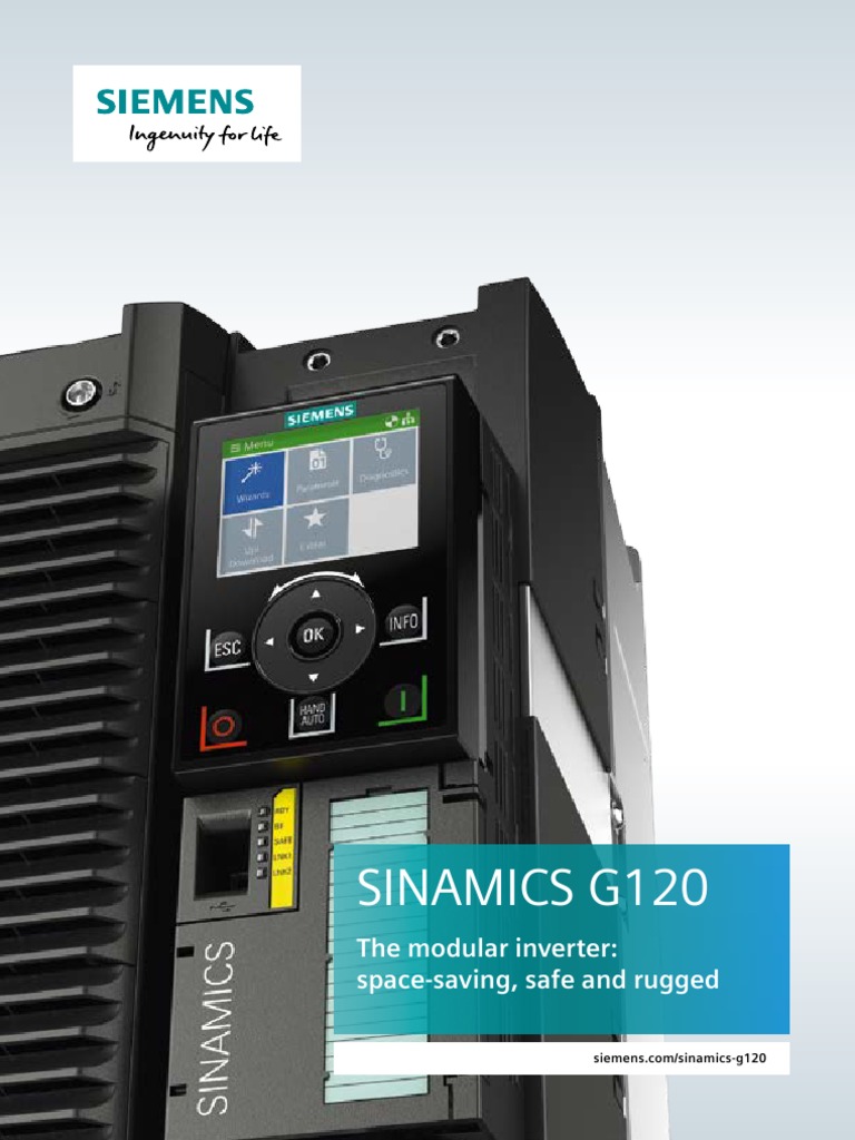 Brochure Sinamics G120 | PDF | Automation | Pump