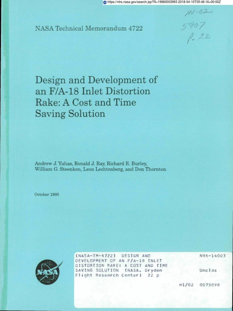 RAKE Design | PDF | Mc Donnell Douglas F/A 18 Hornet | Instrumentation
