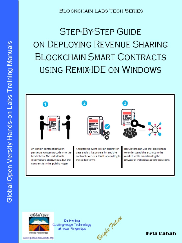 Step By Step Guide On Deploying Revenue Sharing Blockchain Smart Contracts Using Remix Ide On