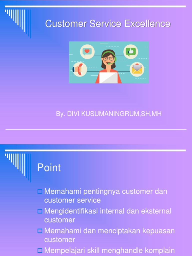 Pelatihan Layanan Pelanggan Unggul | PDF | Karier & Perkembangan ...