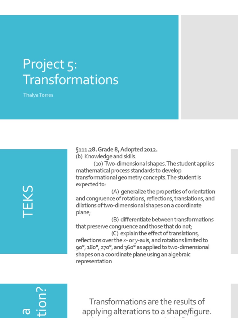 Project 5 | PDF | Shape | Cartesian Coordinate System
