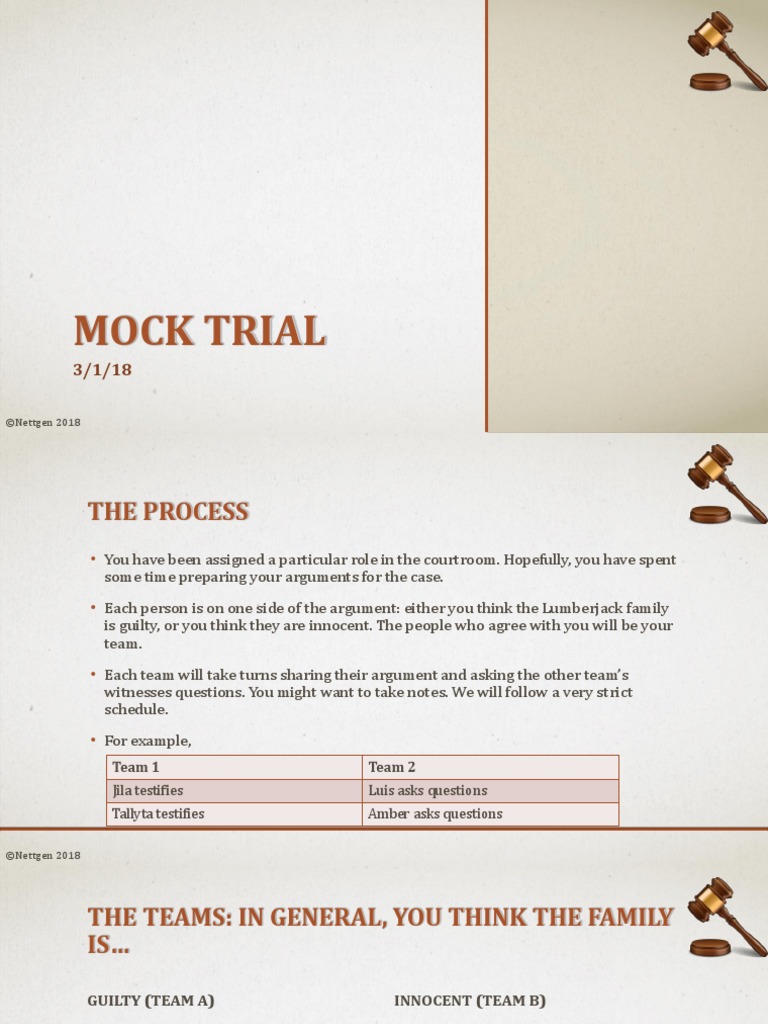 Mock Trial | PDF | Witness | Crime & Violence