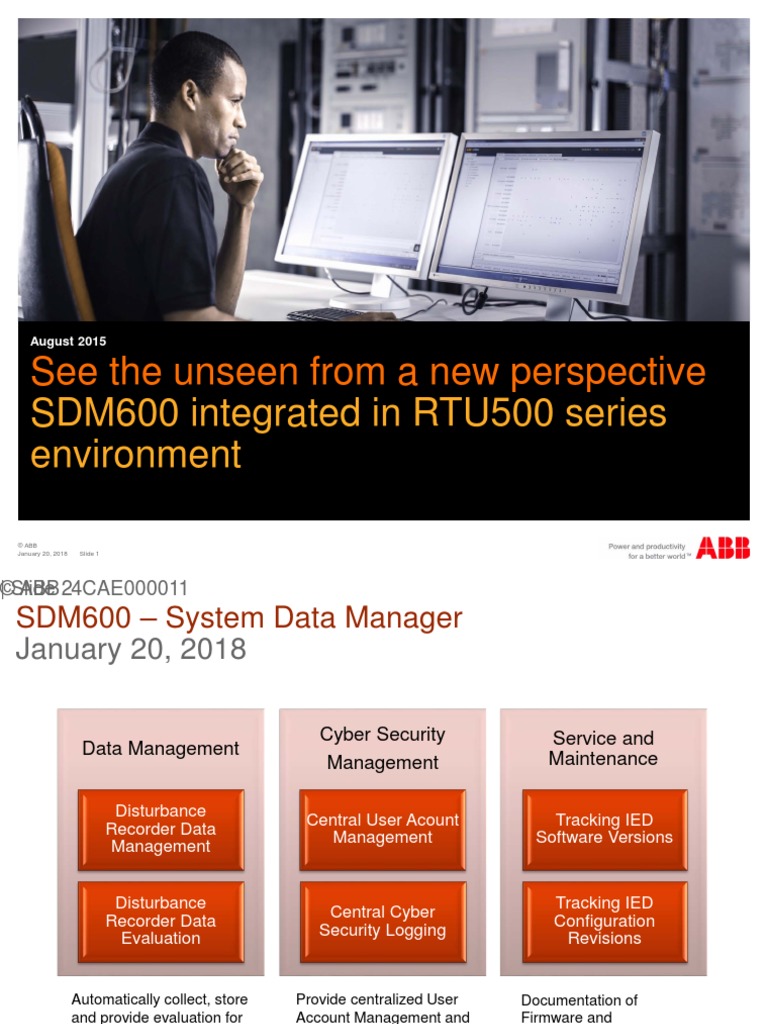 Rtu500 With Sdm600 | PDF | Computer Security | Security