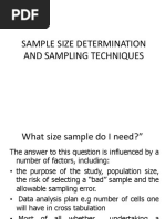 Yamanes Formula - Sample Calculation | PDF | Career & Growth | Teaching Methods & Materials