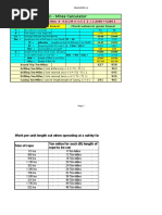 Ton-Mile Calculation for Drilling Operations | PDF | Nature