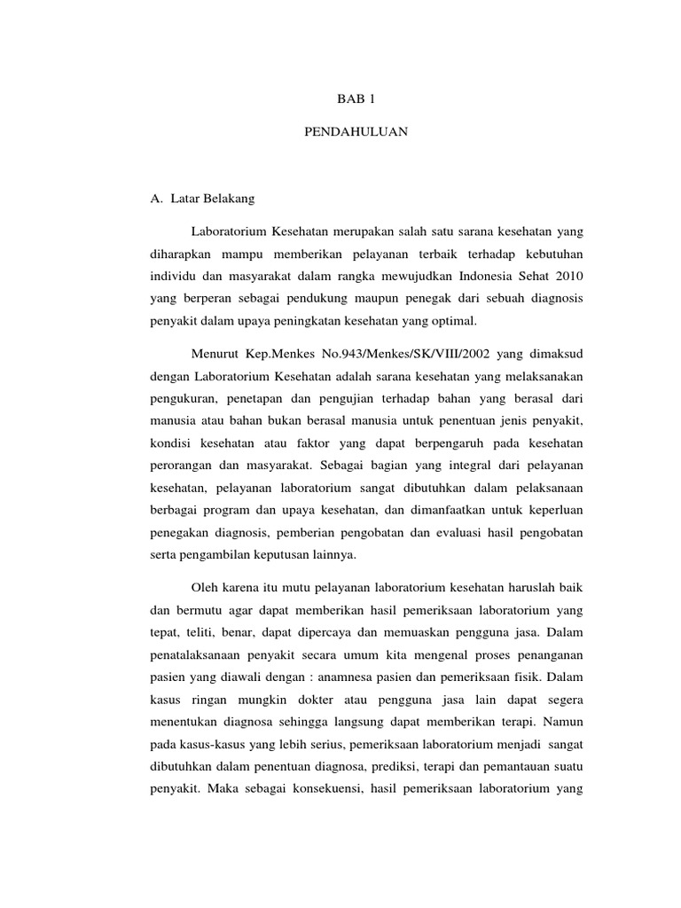 Pencatatan Dan Pelaporan Di Laboratorium | PDF