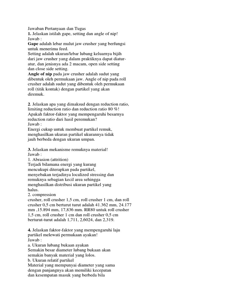 Jawaban Pertanyaan Dan Tugas PBG | PDF