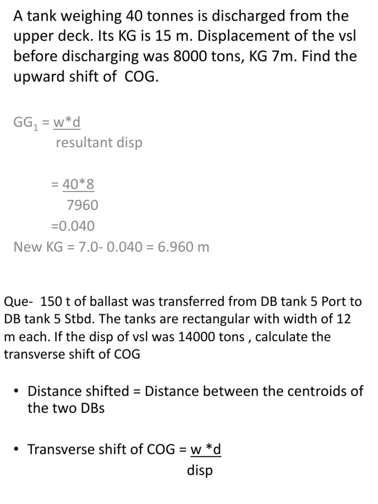 Stability Calculations 1 | PDF