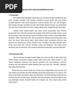 Min, Sisihan Piawai, Skor T, Skor Z | PDF