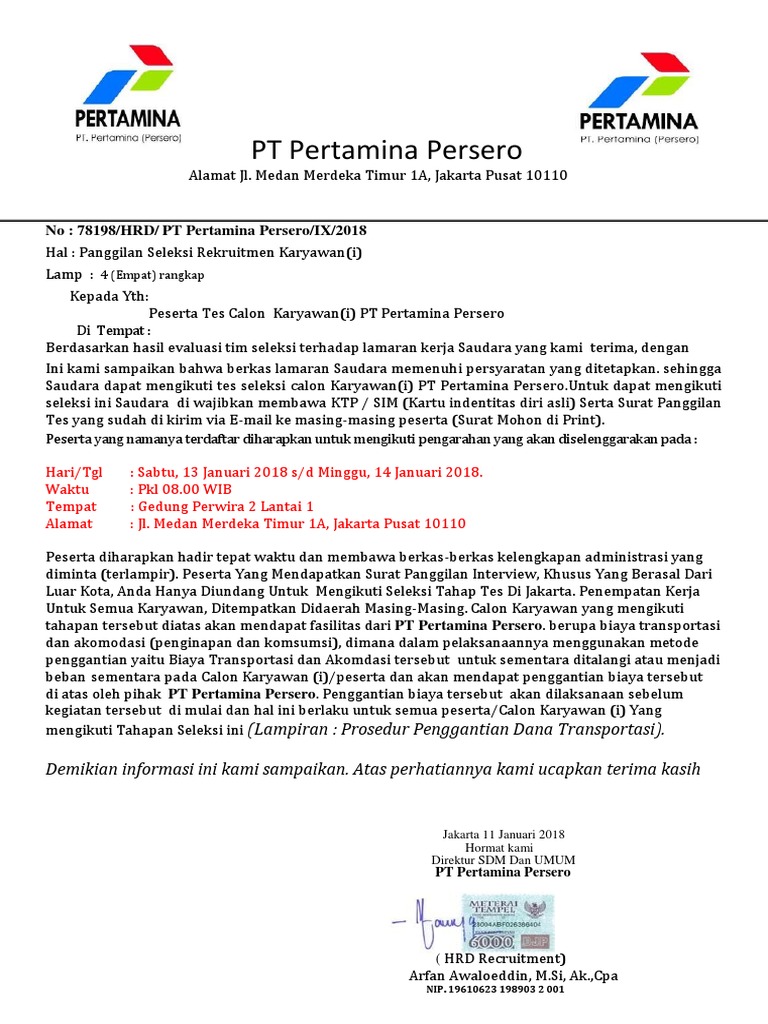 PT Pertamina (Persero) PDF | PDF
