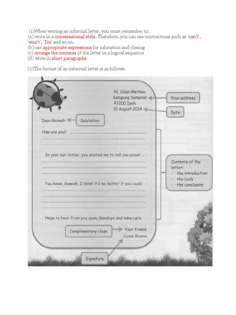 Conversational Style. Can't Won't I'm Appropriate Expressions Arrange ...