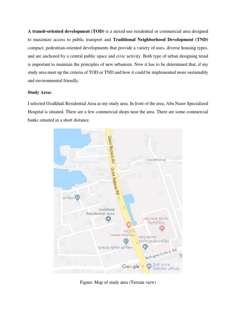 A Transit-Oriented Development (TOD) Is A Mixed-Use Residential or ...