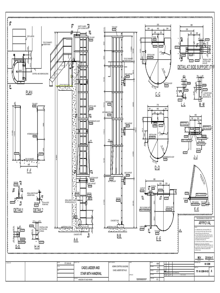 Drawing1 Model PDF | PDF | Ladder | Nature