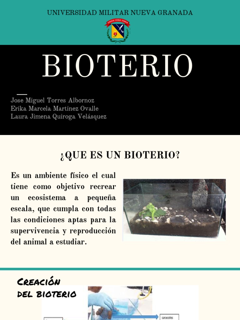 Bioterio Presentacion. | Descargar gratis PDF | Naturaleza | Science