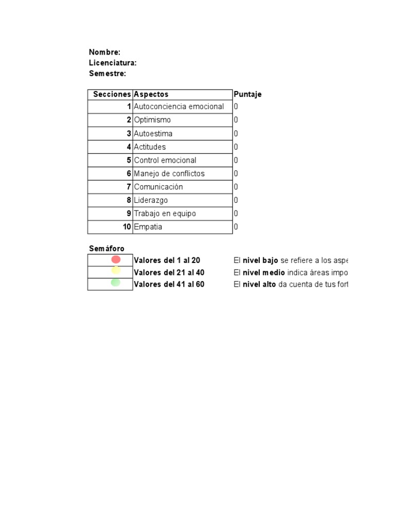 Test IE | PDF | Inteligencia | Ciencias del comportamiento