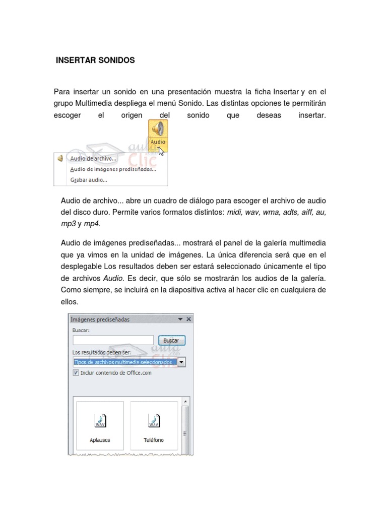 INSERTAR Elementos Multimedia | PDF | Youtube | Vídeo