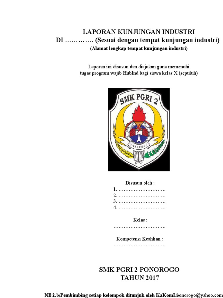 Format Laporan KI | PDF