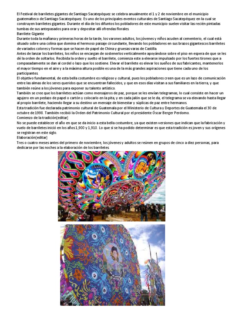Barriletes Gigantes | PDF