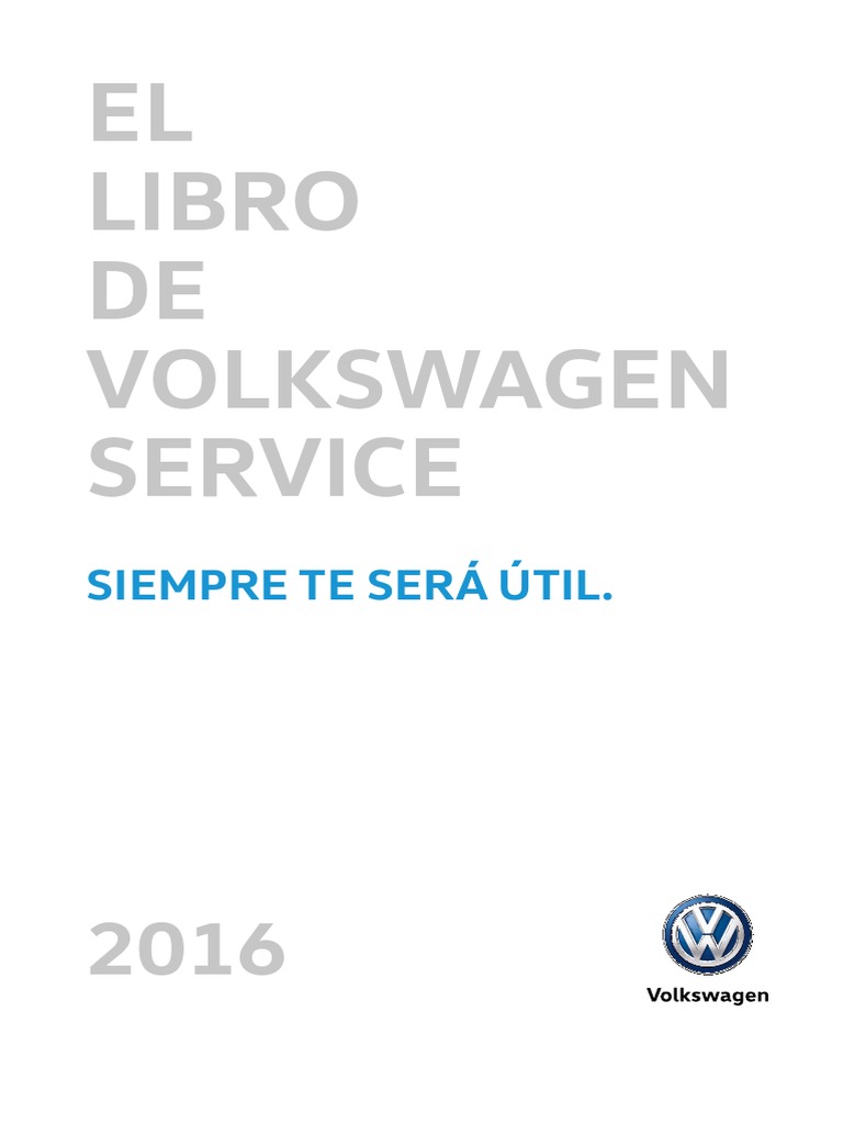 2016 Libro VW Service Mobile | PDF | Volkswagen | Calidad (comercial)