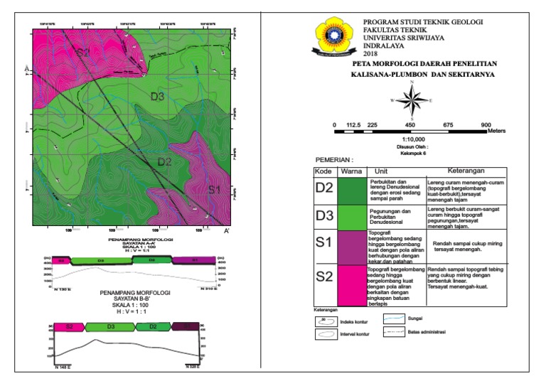Peta Geomorfologi | PDF