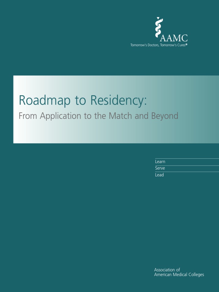 AAMC Roadmap To Residency | PDF | Residency (Medicine) | United States ...