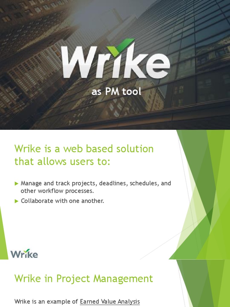 Wrike in Project Management | PDF | Project Management | Production And ...