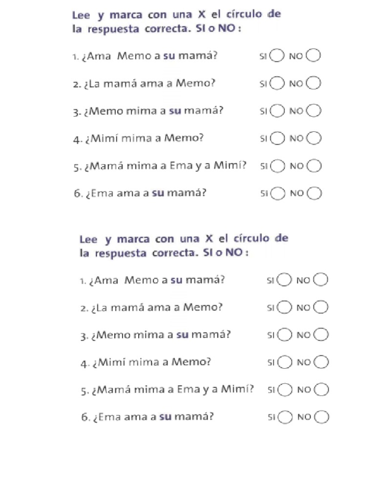 Memo y Su Mama | PDF