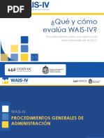 Manual de Aplicación WAIS-IV | PDF | Escala de inteligencia para ...