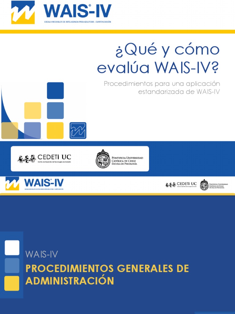 Aplicacion WAIS IV | Memoria | Los símbolos