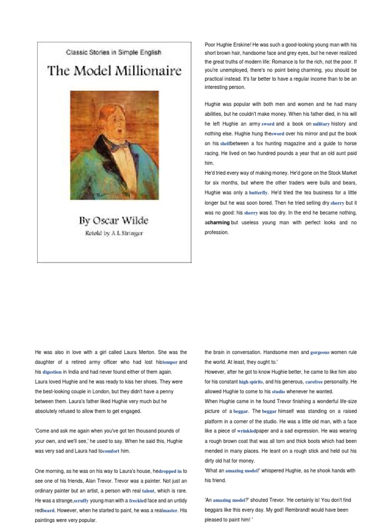 The Model Millionaire | PDF | Paintings