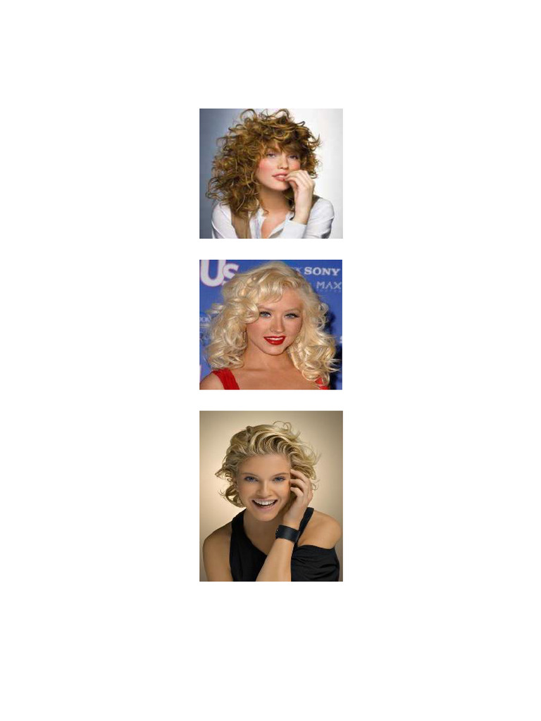 Beberapa Macam Model Rambut Keriting Pendek Dan Bergelombang Sesuai ...