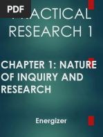 PR1 Notes Chapter 1 | PDF | Qualitative Research | Ethnography