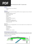 Method Statement - Backfill | PDF | Specification (Technical Standard) | Excavation (Archaeology)