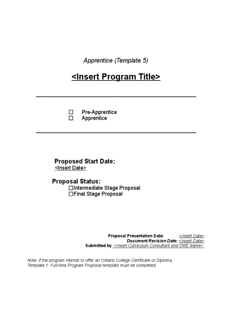 Apprentice (Template 5) | PDF | Apprenticeship | Change