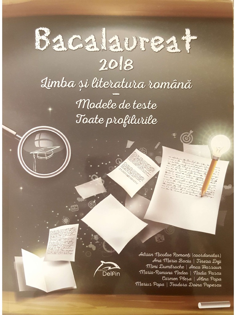 Teste Bac 2018 | PDF