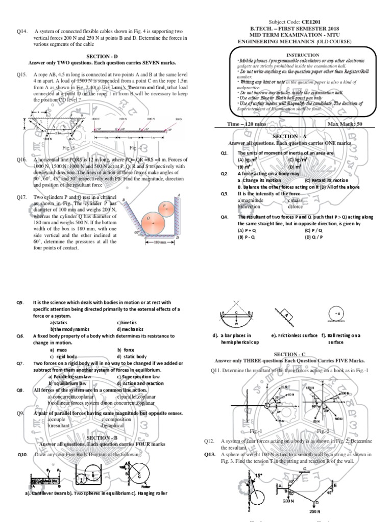 Engineering MECHANics | PDF | Friction | Force