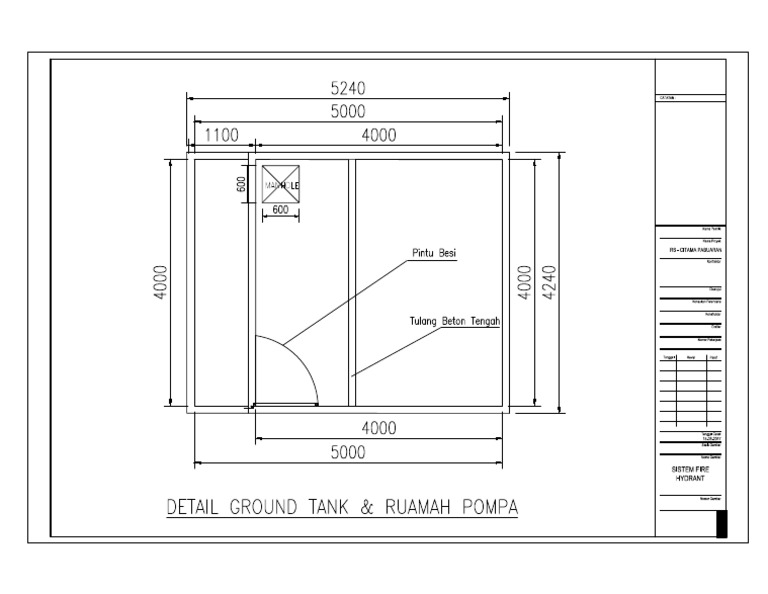 Detail Ground Tank | PDF