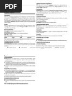 Clinical Data Zeftrax-S | PDF | Renal Function | Pharmacokinetics