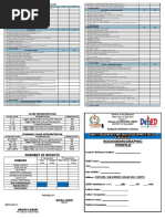 Eccd Checklist Card Template | PDF | Child Development | Behavioural ...