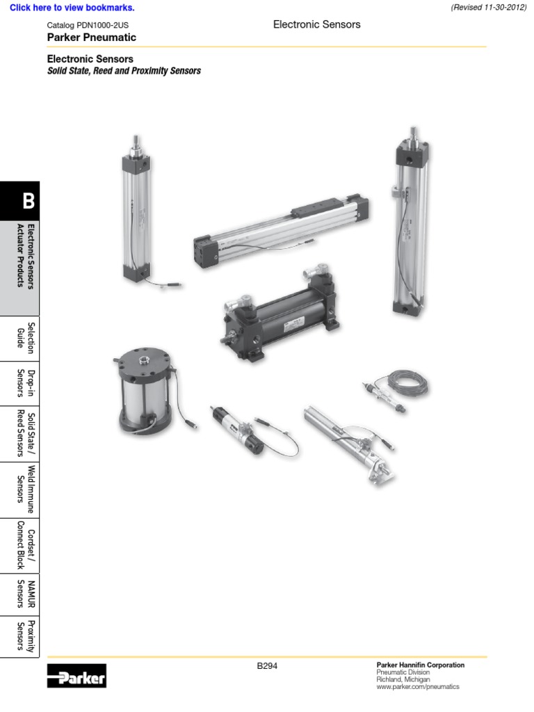 Parker Pneumatic Sensors PDF | PDF | Bipolar Junction Transistor ...