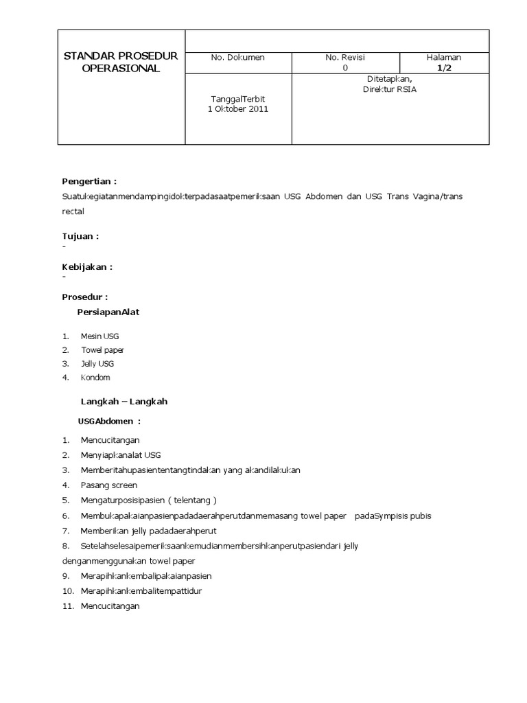 Asistensi USG (Abdomen & Gynecology) | PDF