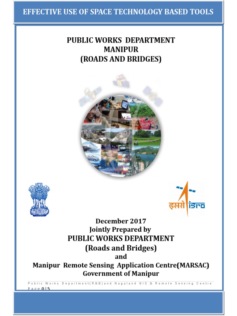 GIS PWD Manipur | PDF | Geographic Information System | Road