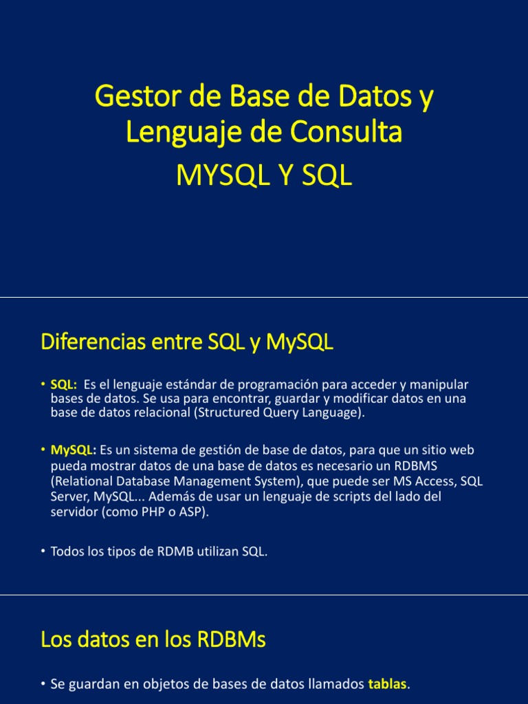 SQL Principios Basicos PDF | PDF | SQL | Tabla (base de datos)